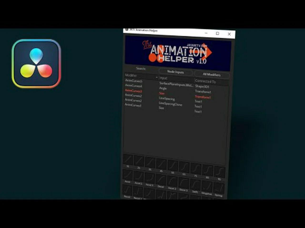 Animation helper for Fusion - DaVinci Resolve