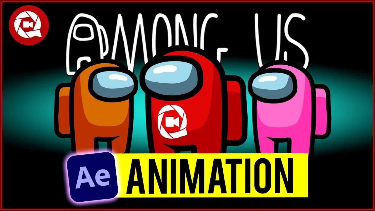 Creating an AMONG US Character Animation (After Effects Tutorial)