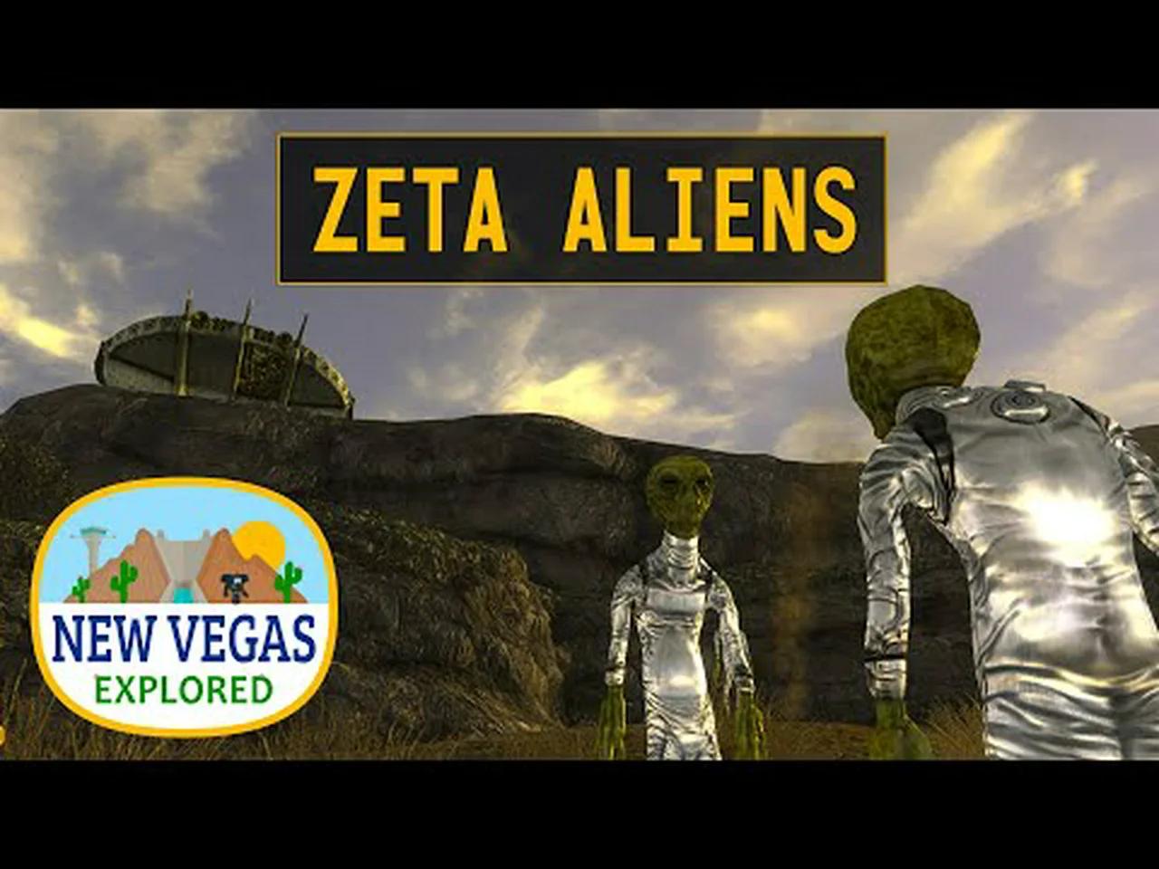 Zeta Aliens | Fallout New Vegas Explored