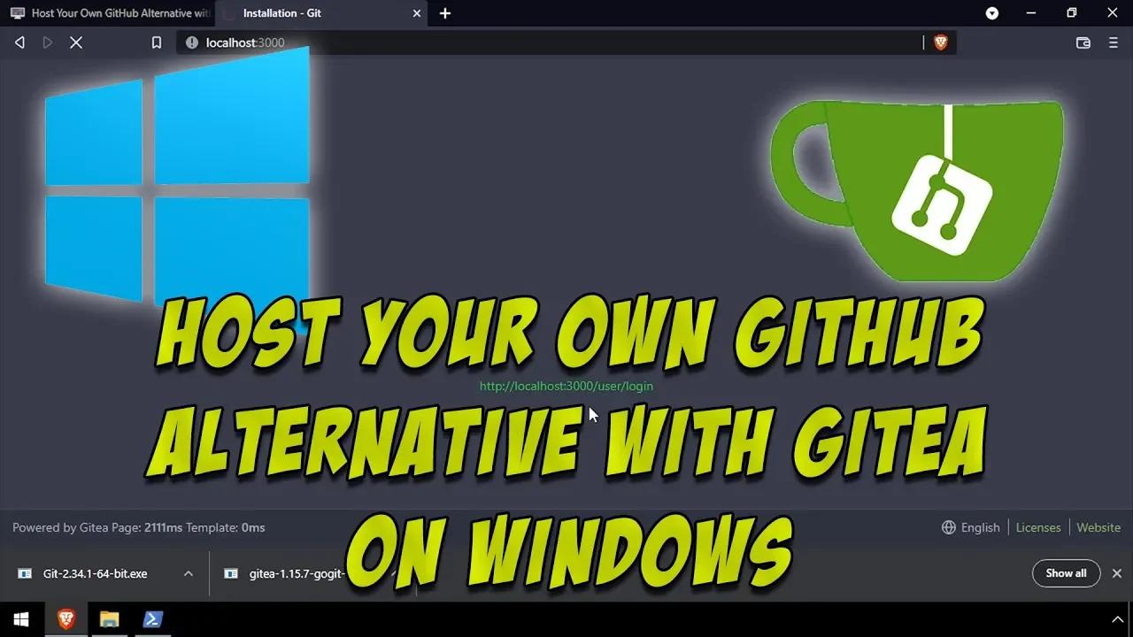 Host Your Own GitHub Alternative with Gitea on Windows