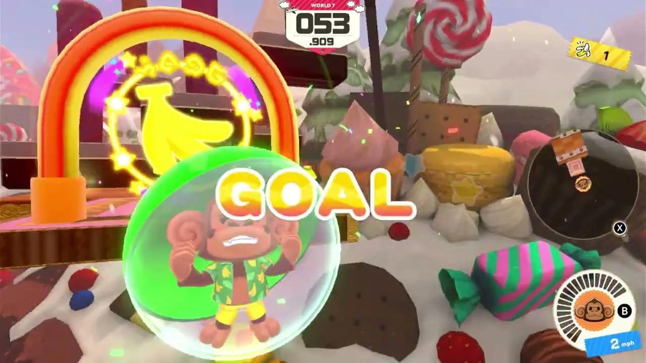 Super Monkey Ball: Banana Rumble - World 7: Candy Castle