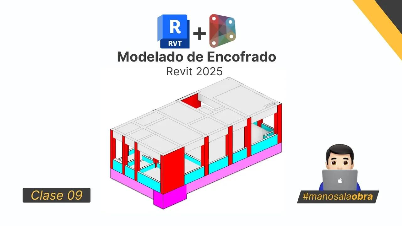 MODELADO Y METRADO DE ENCOFRADO DE PLACAS Y COLUMNAS - CLASE 09 👨‍💻👍