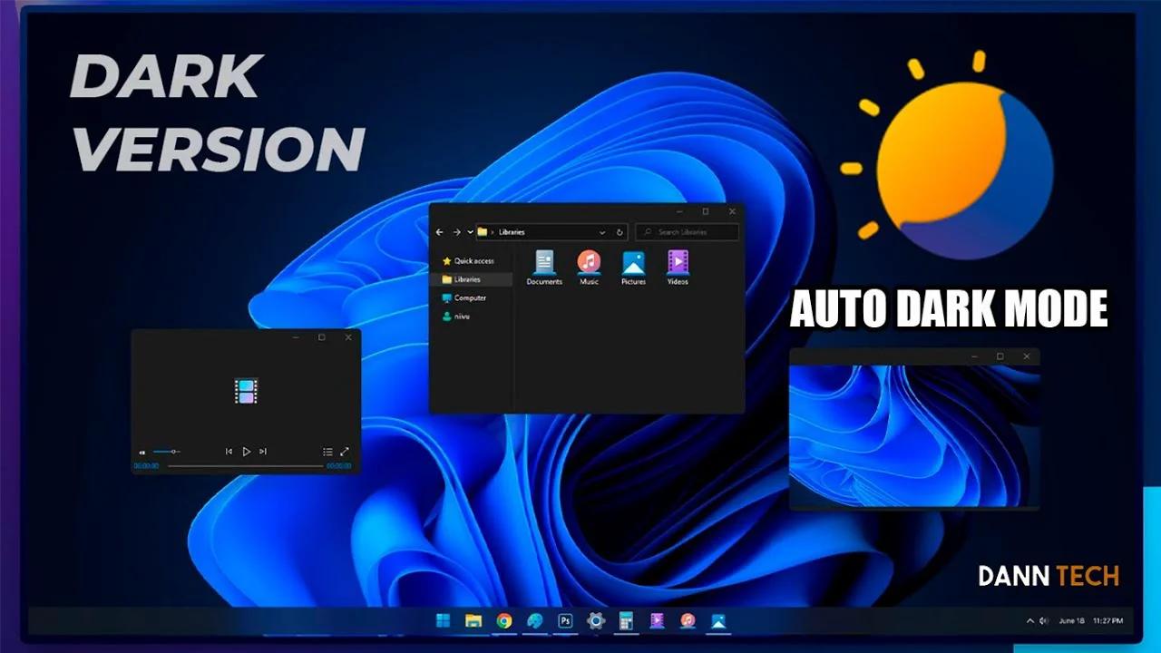 Como ativar o modo Auto Dark no Windows 11 (Auto Theme Switch)