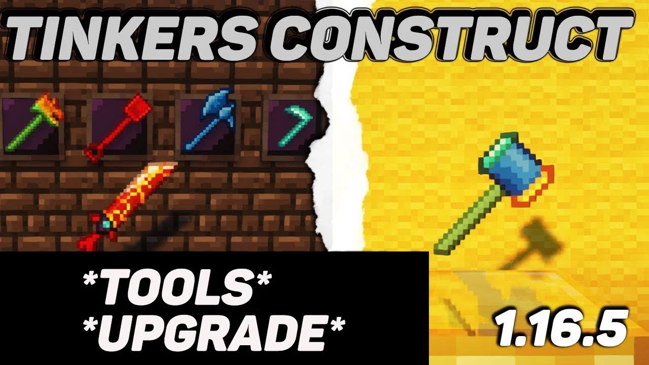 Tinkers Construct Tutorial Guide 1 16 5 1 19 2 Part 4 Tools Upgrade Minecraft Java Edition