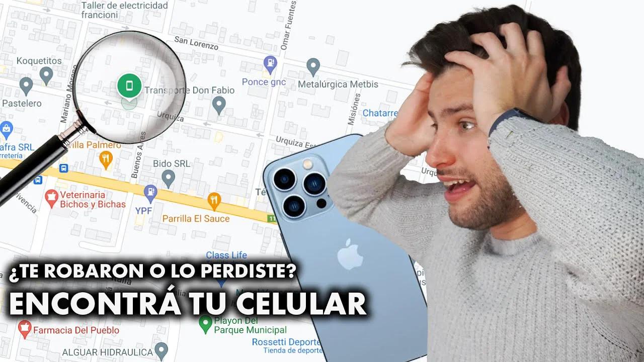 CÓMO RASTREAR o ENCONTRAR un TELEFONO PERDIDO O ROBADO
