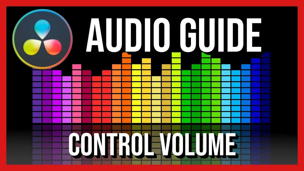 Volume Control in Resolve 17 - Increase, Decrease, Mute, Fade In and Out, Crossfade - Audio Editing