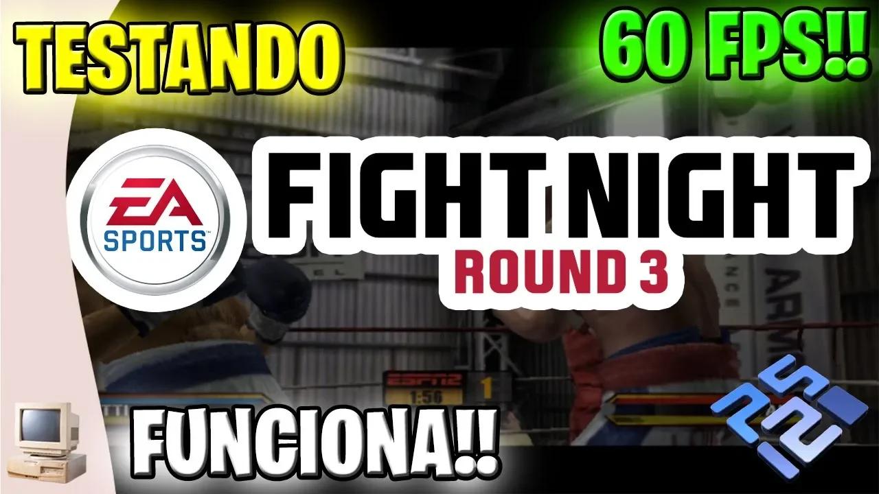 A CONFIG QUE FAZ RODAR FIGHT NIGHT ROUND 3 NO NOVO EMULADOR DE PS2 A 60 ...