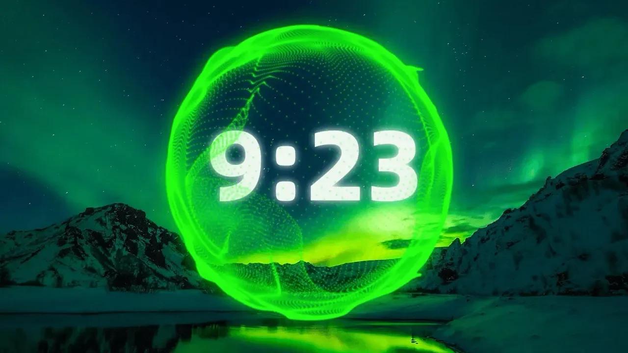 Countdown Timer With No Copyright Background Relaxing Music | 9 Minute ...