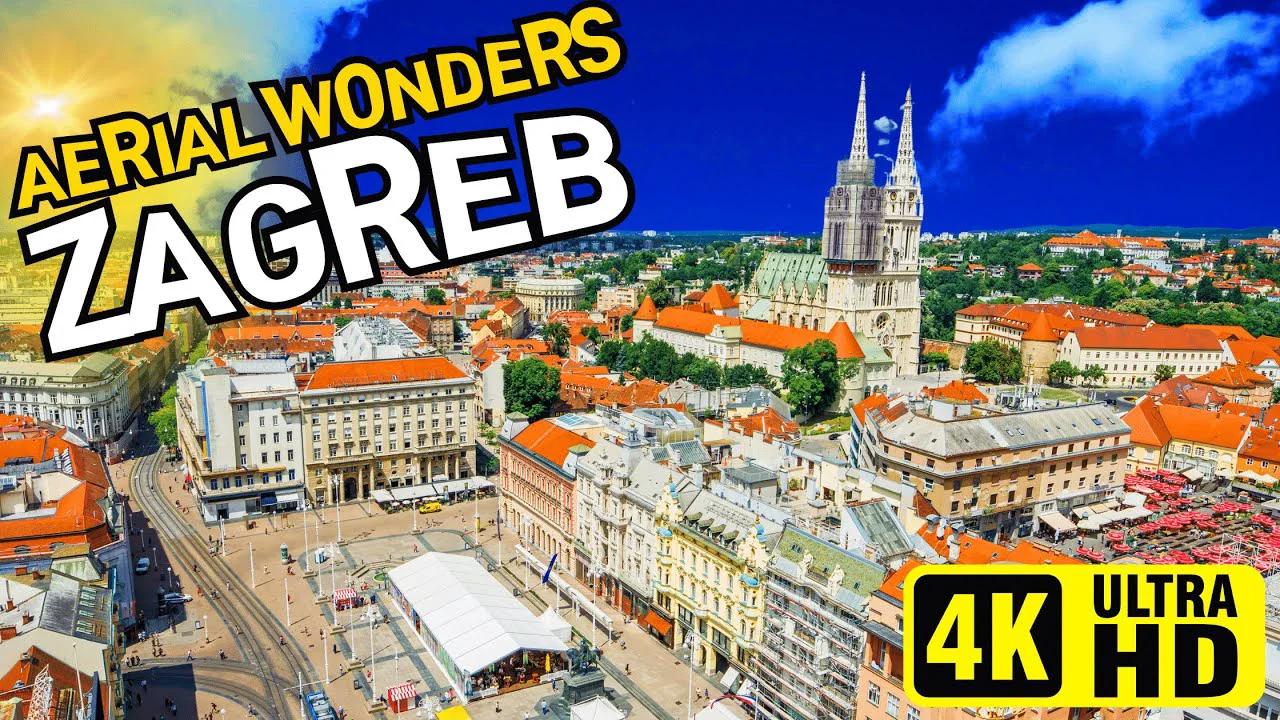 Zagreb in 4K: A Breathtaking 🚁 Drone Footage in Glorious 4K UHD 60fps 🇭🇷