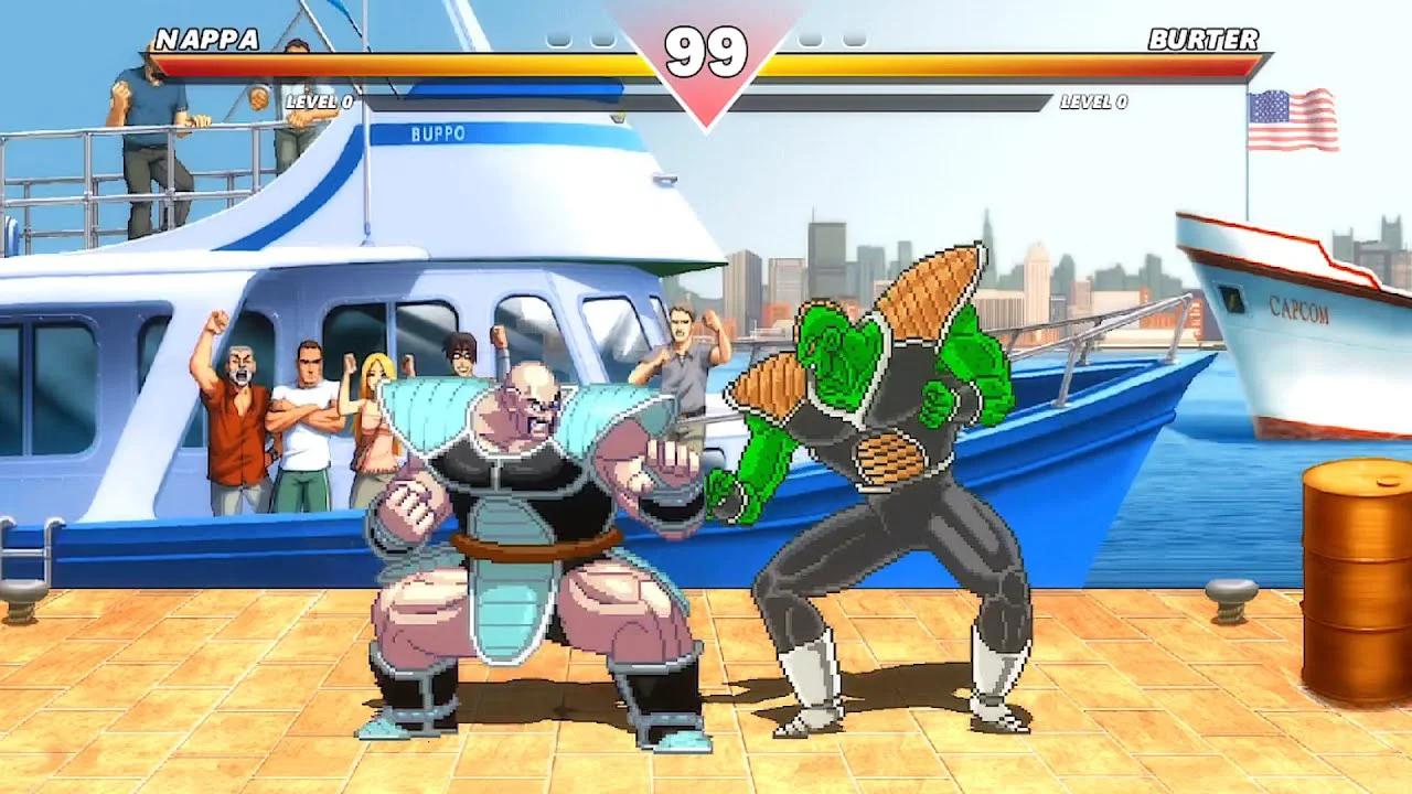NAPPA VS BURTER LUTA ÉPICA INSANA DE MUGEN
