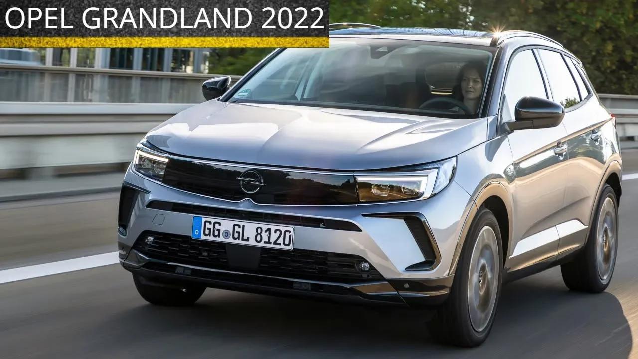 Nuevo Opel Grandland SUV 2022 - Exterior, interior y conducción