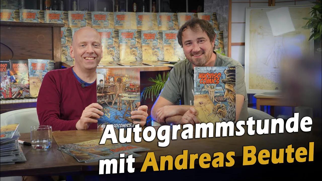 Autogrammstunde mit Andreas Beutel