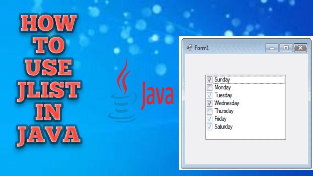 How To Use List In Java Netbeans Using List In Java Java List 3712