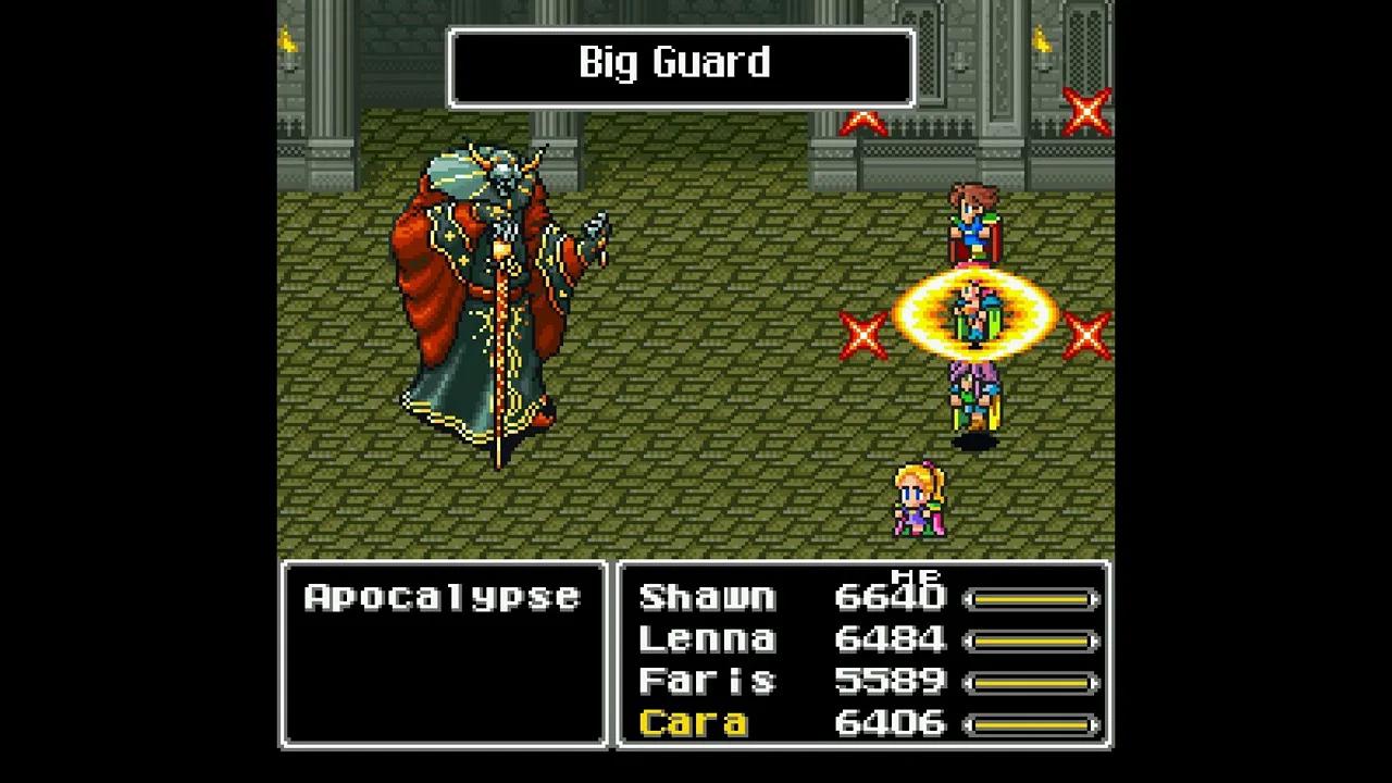 Final Fantasy V (SNES) - Interdimensional Rift - Azulmagia