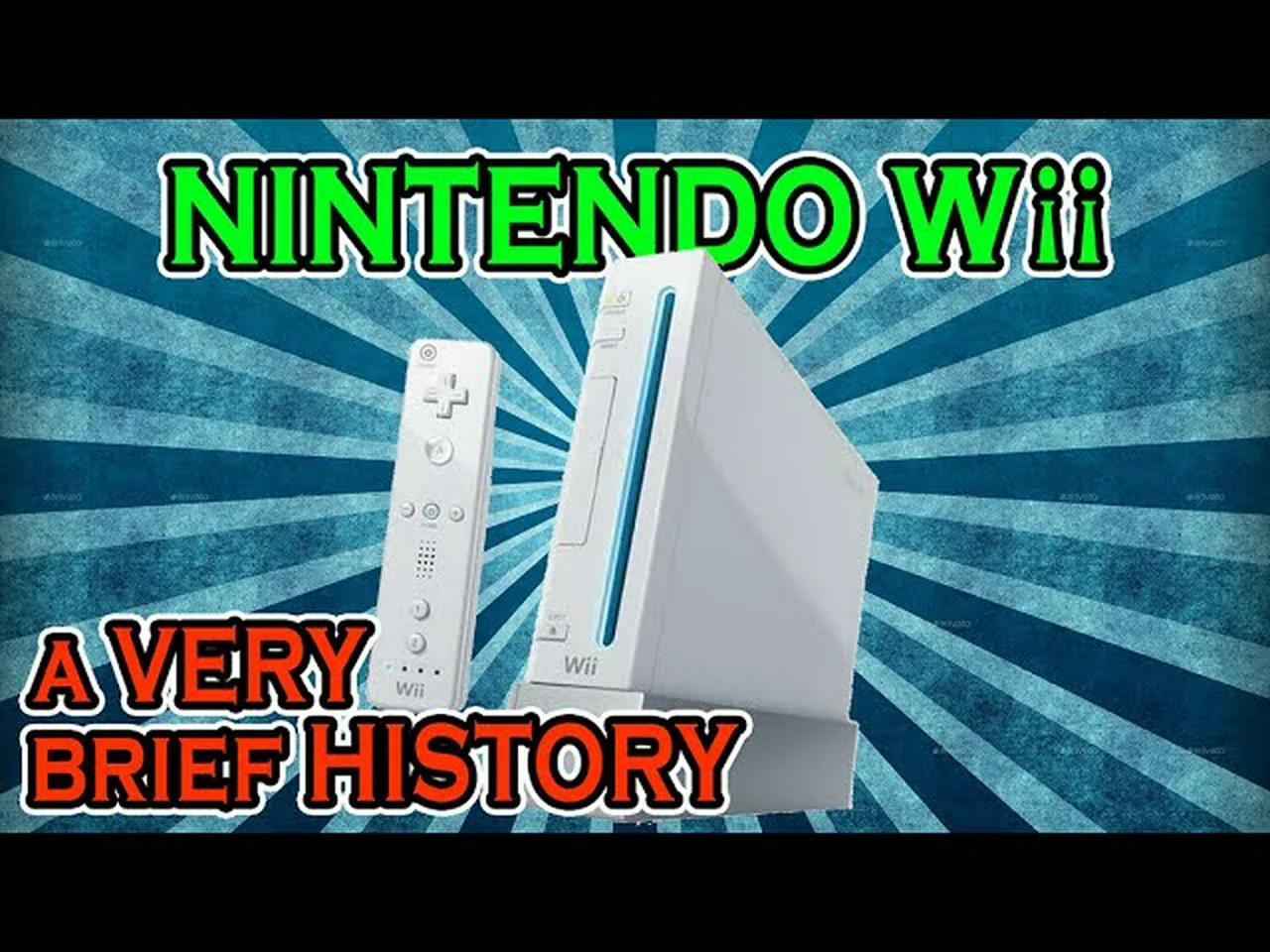 The Nintendo Wii 🎮 A VERY Brief History