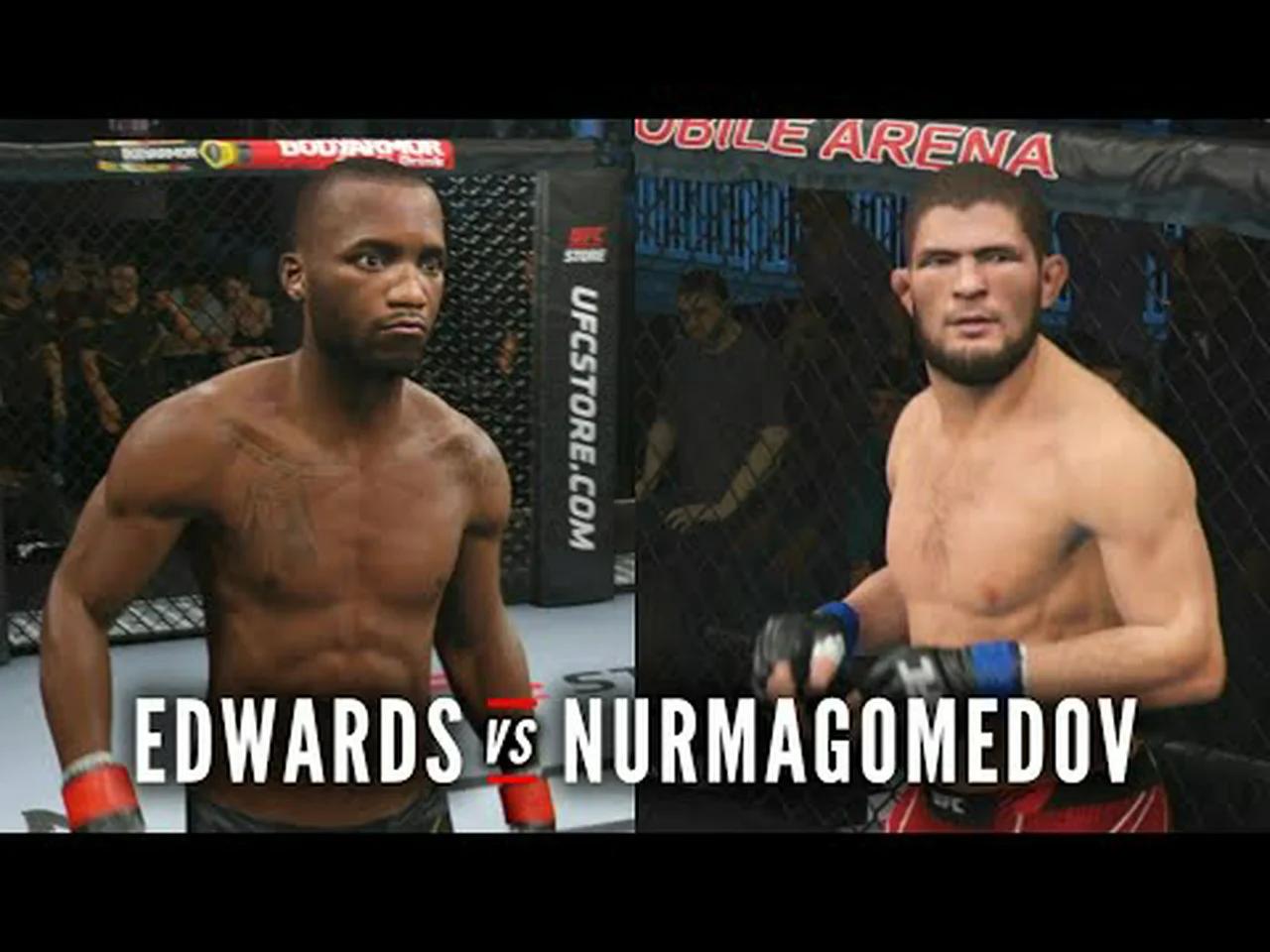 Leon Edwards vs Khabib Nurmagomedov | UFC 4 | BossG Gaming