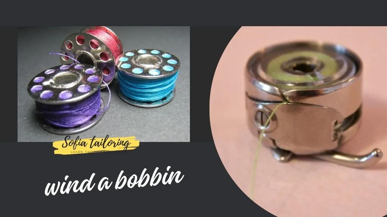 How to Wind a Bobbin sewing machine