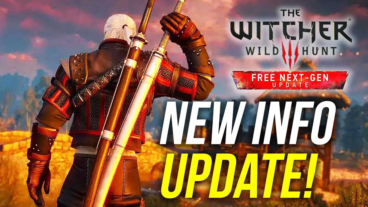 The Witcher 3 Next Gen Update NEWS! Armor, Katanas, Mods Compatibility ...