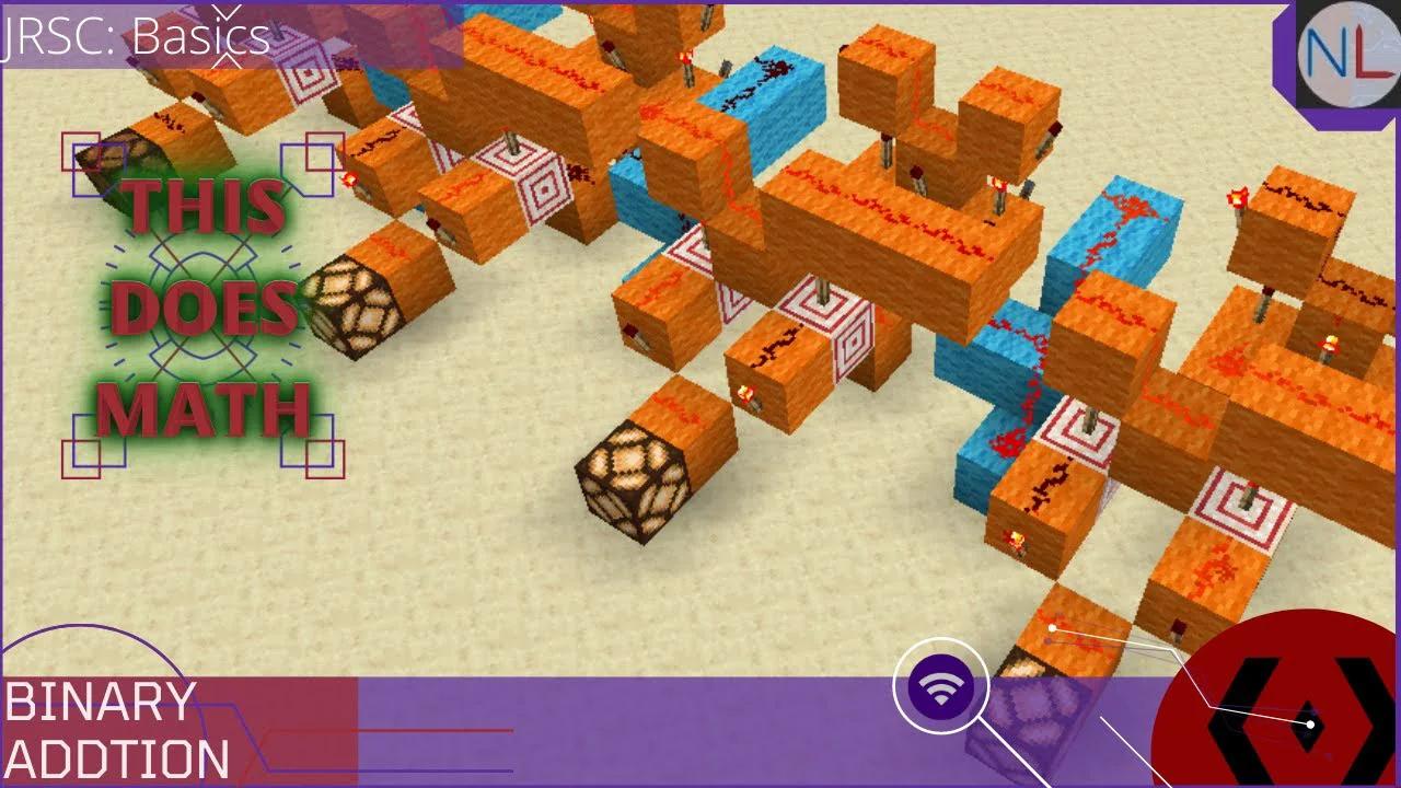 Binary Addition in Minecraft: Journey To a Redstone Computer