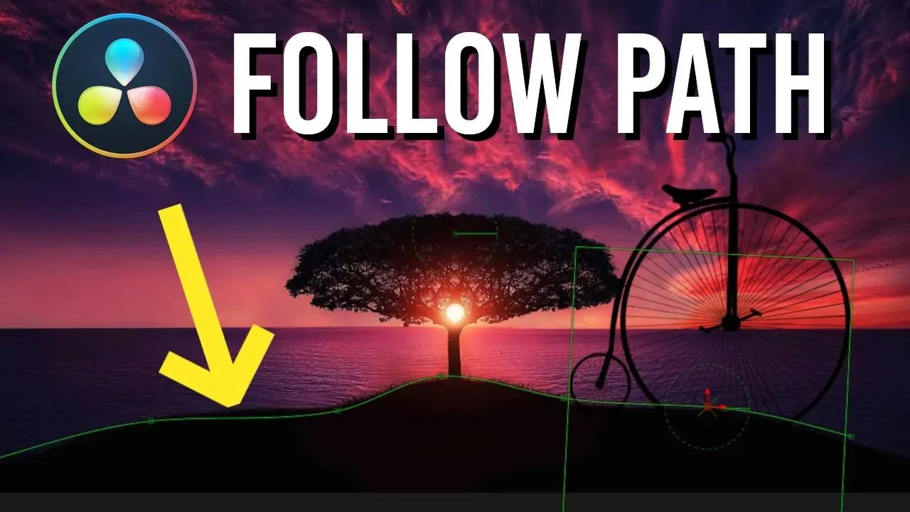 How to Have Images Follow a Bezier Curve Path in DaVinci Resolve 17