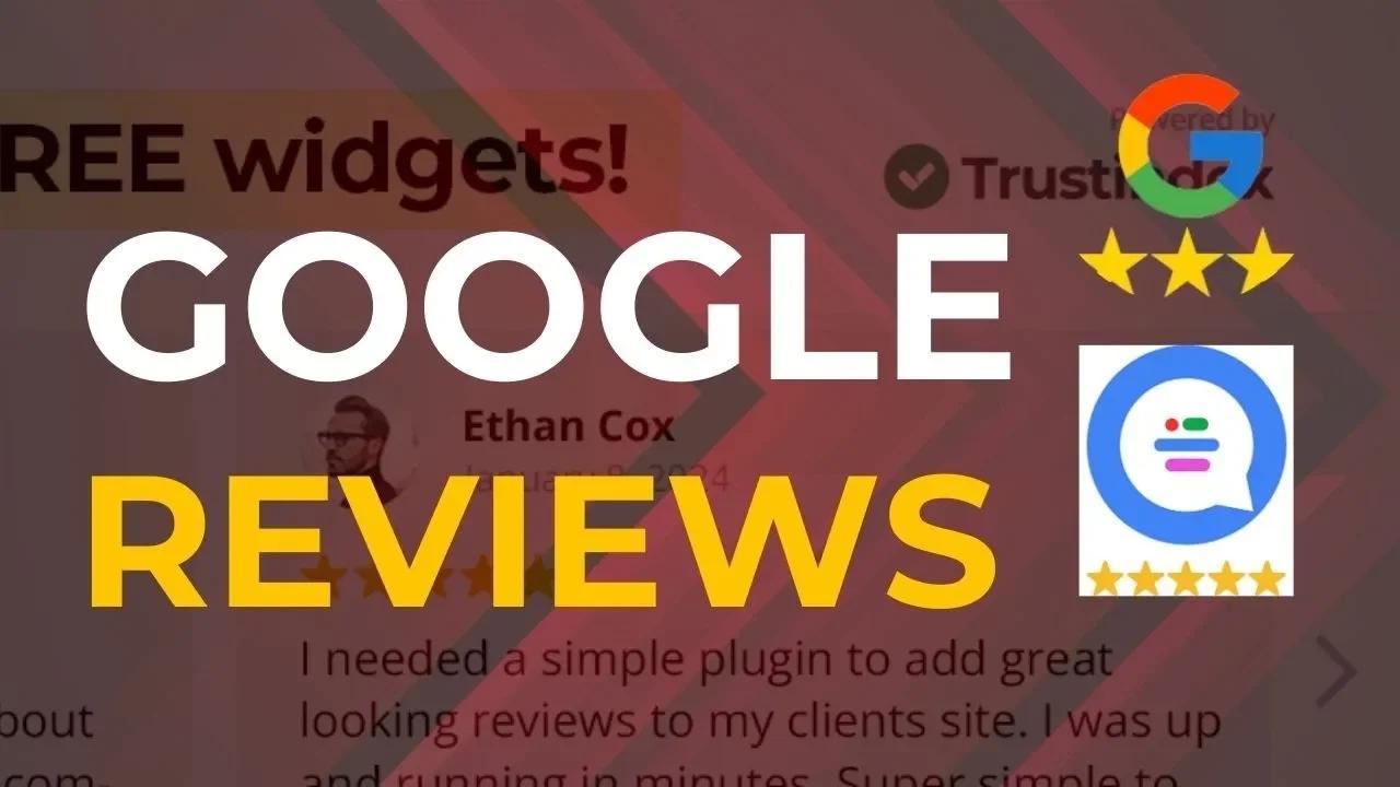 How To Add Google Reviews On WordPress Website | Widget For Google ...