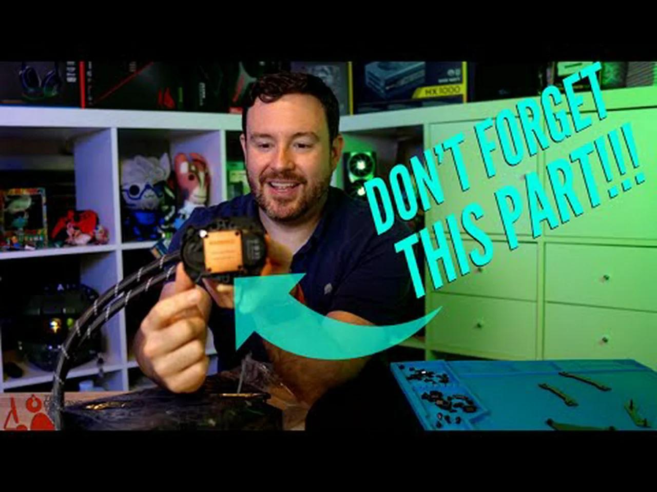 Installing Arctic Liquid Freezer II into a Gaming PC: Project SeVeN