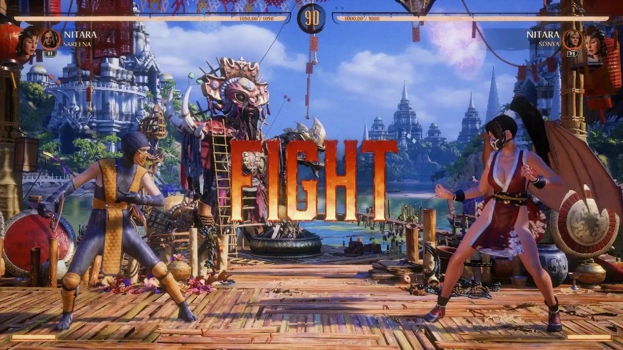 Mortal Kombat 1 - She Scorpion Vs Nitara