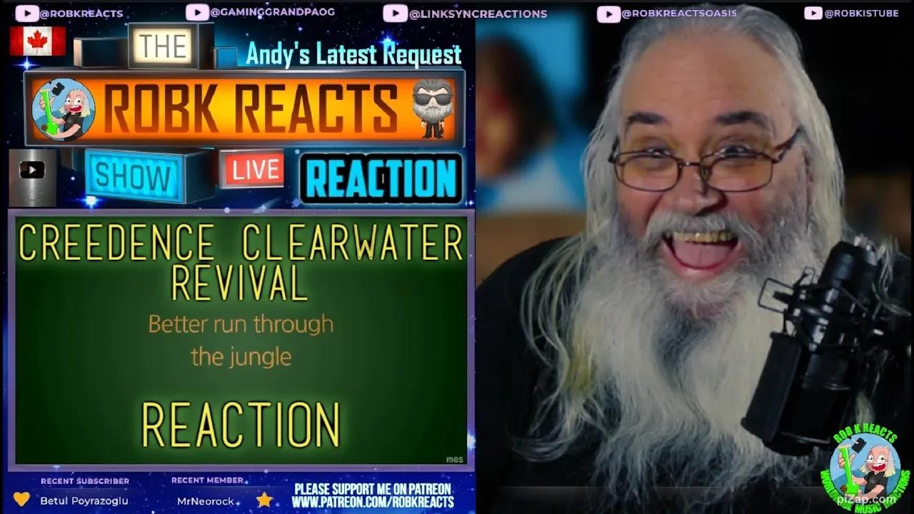 Creedence Clearwater Revival Reaction - Run Through the Jungle - Requested