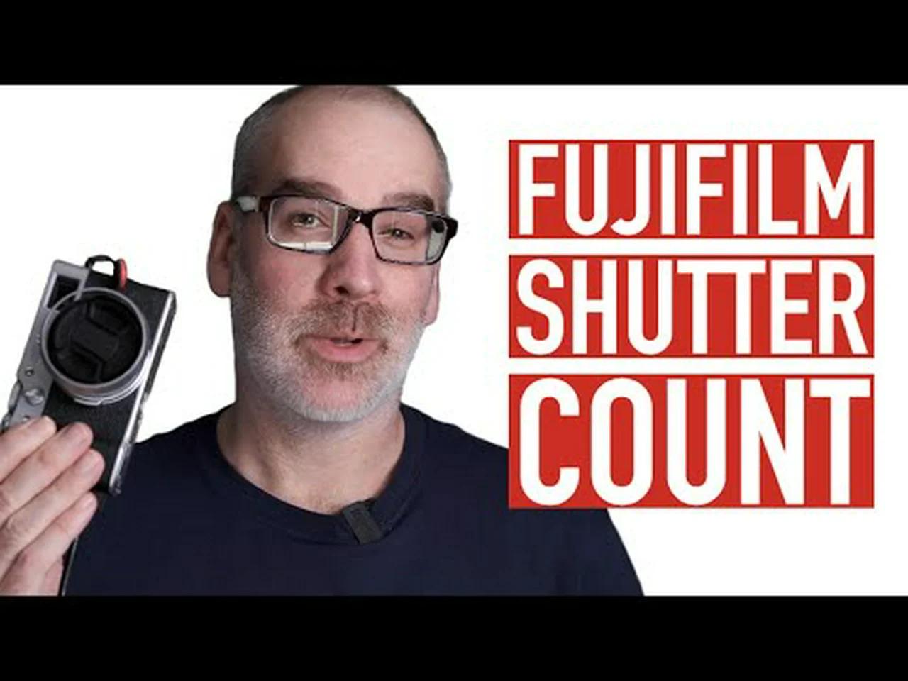 How to Find Shutter Count of your FUJIFILM Camera