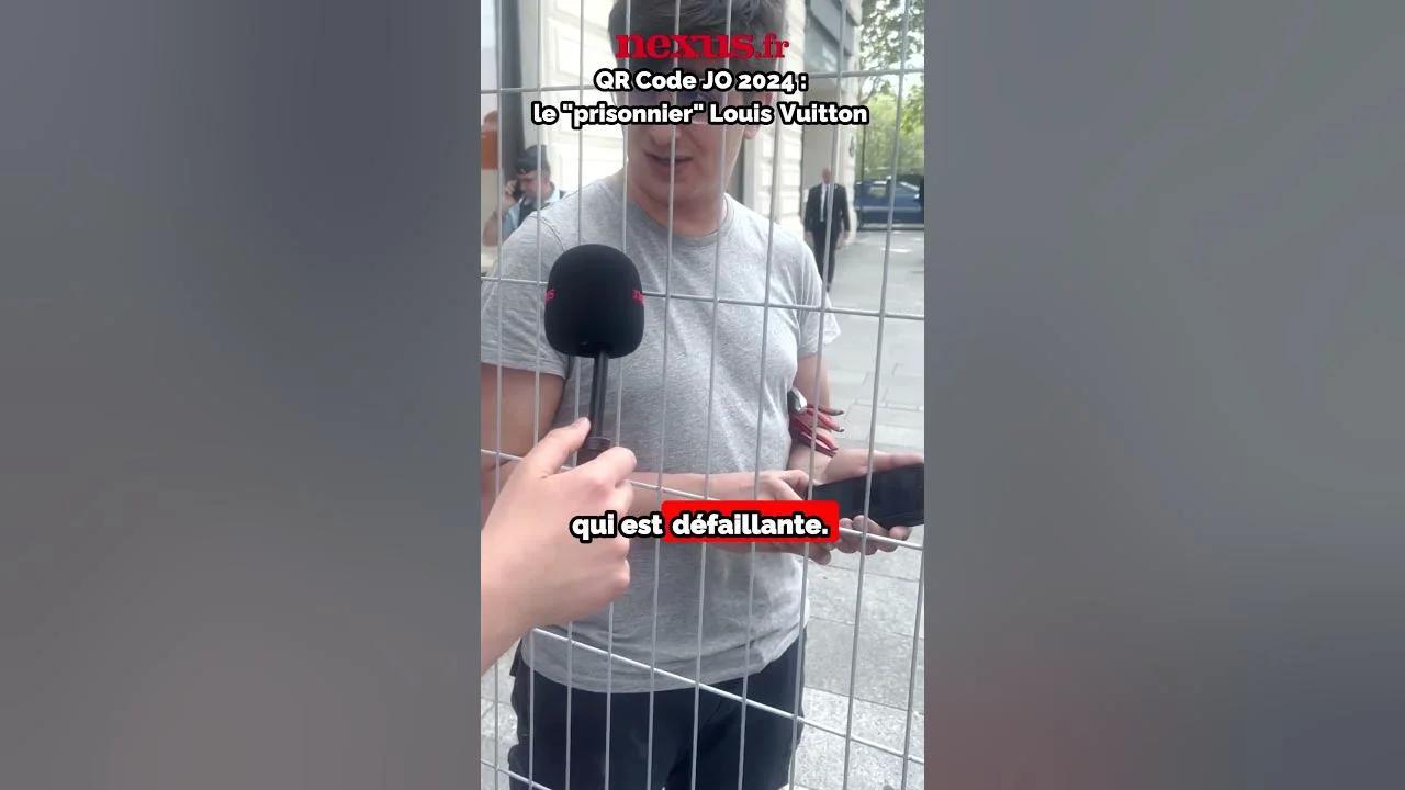 QR code JO 2024 : le "prisonnier" Louis Vuitton