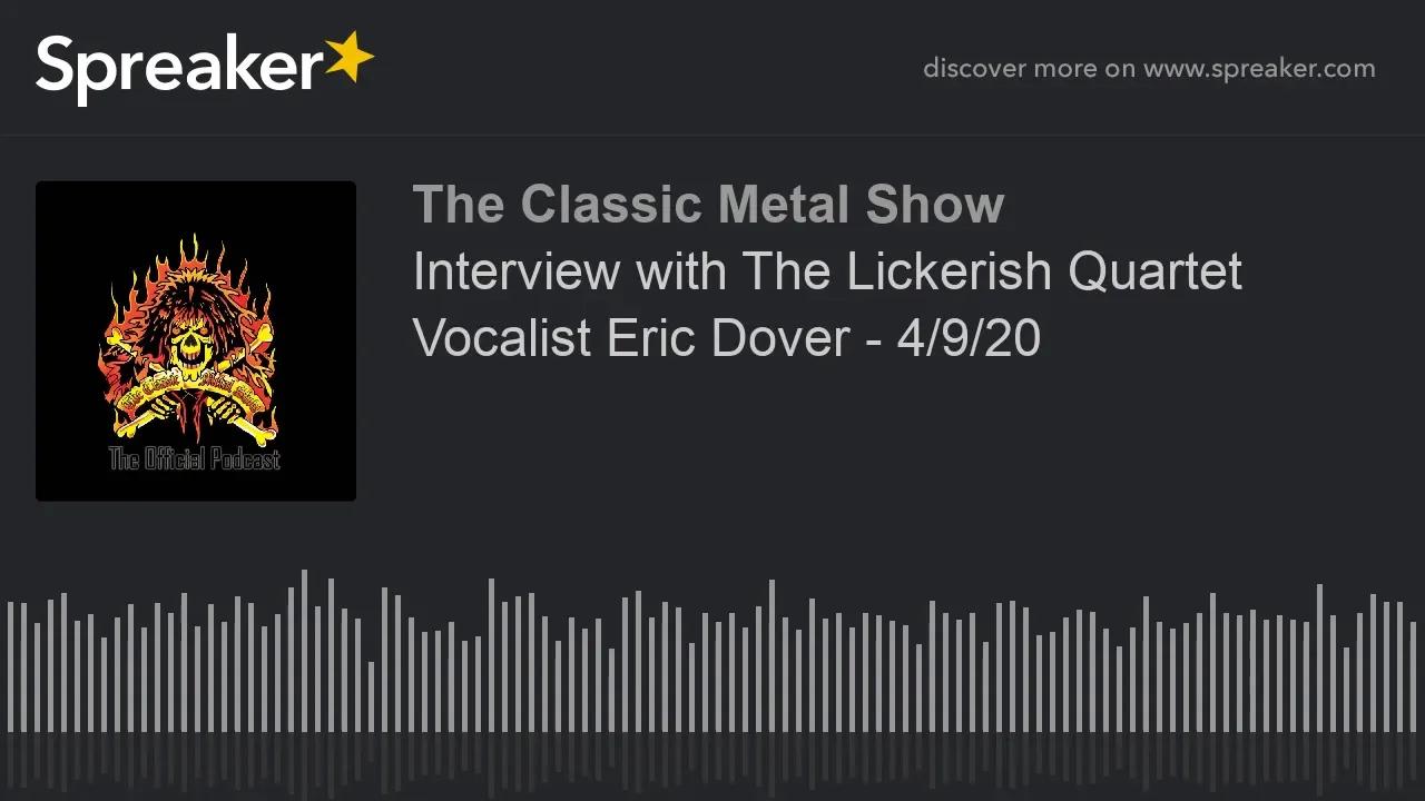 CMS HIGHLIGHT - Interview with The Lickerish Quartet Vocalist Eric ...