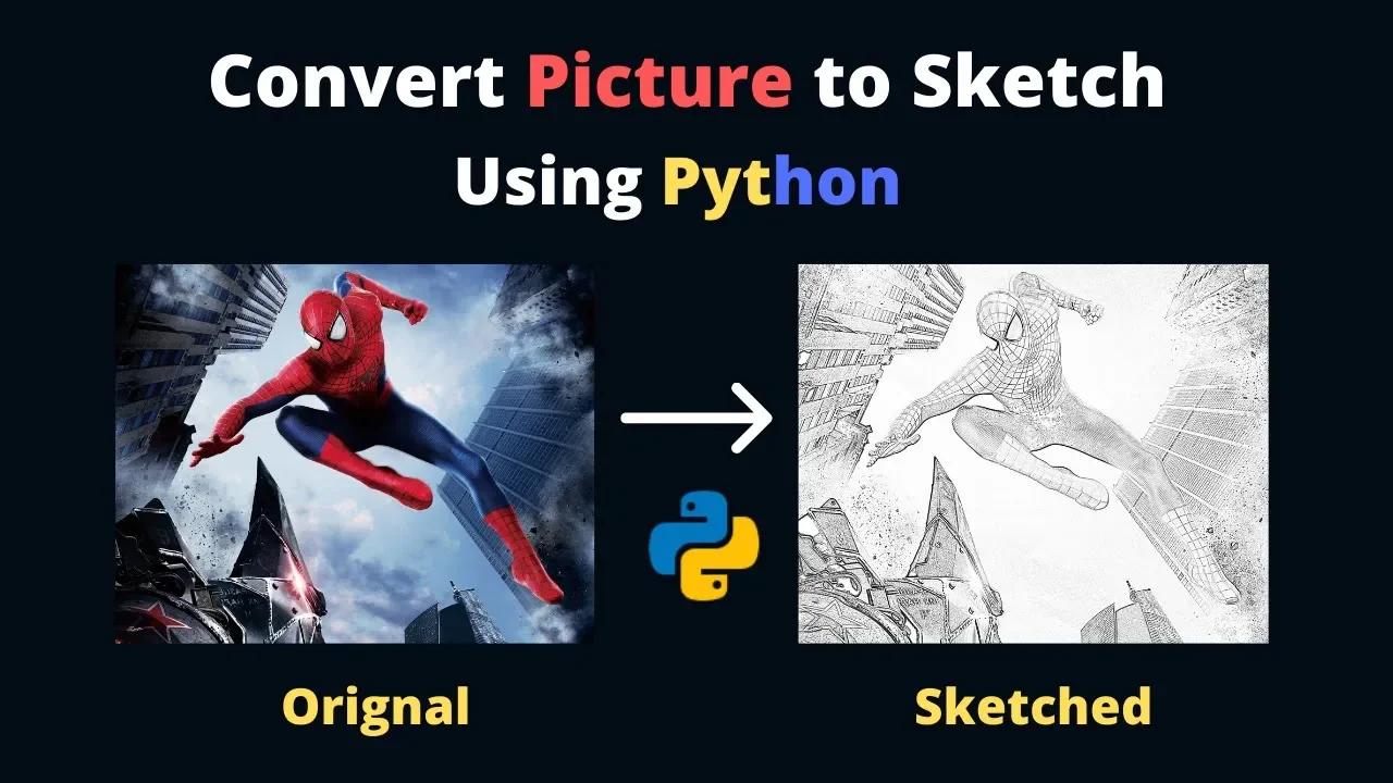 Pencil Sketch Using Python How To Convert Picture To Pencil Sketch Using Python