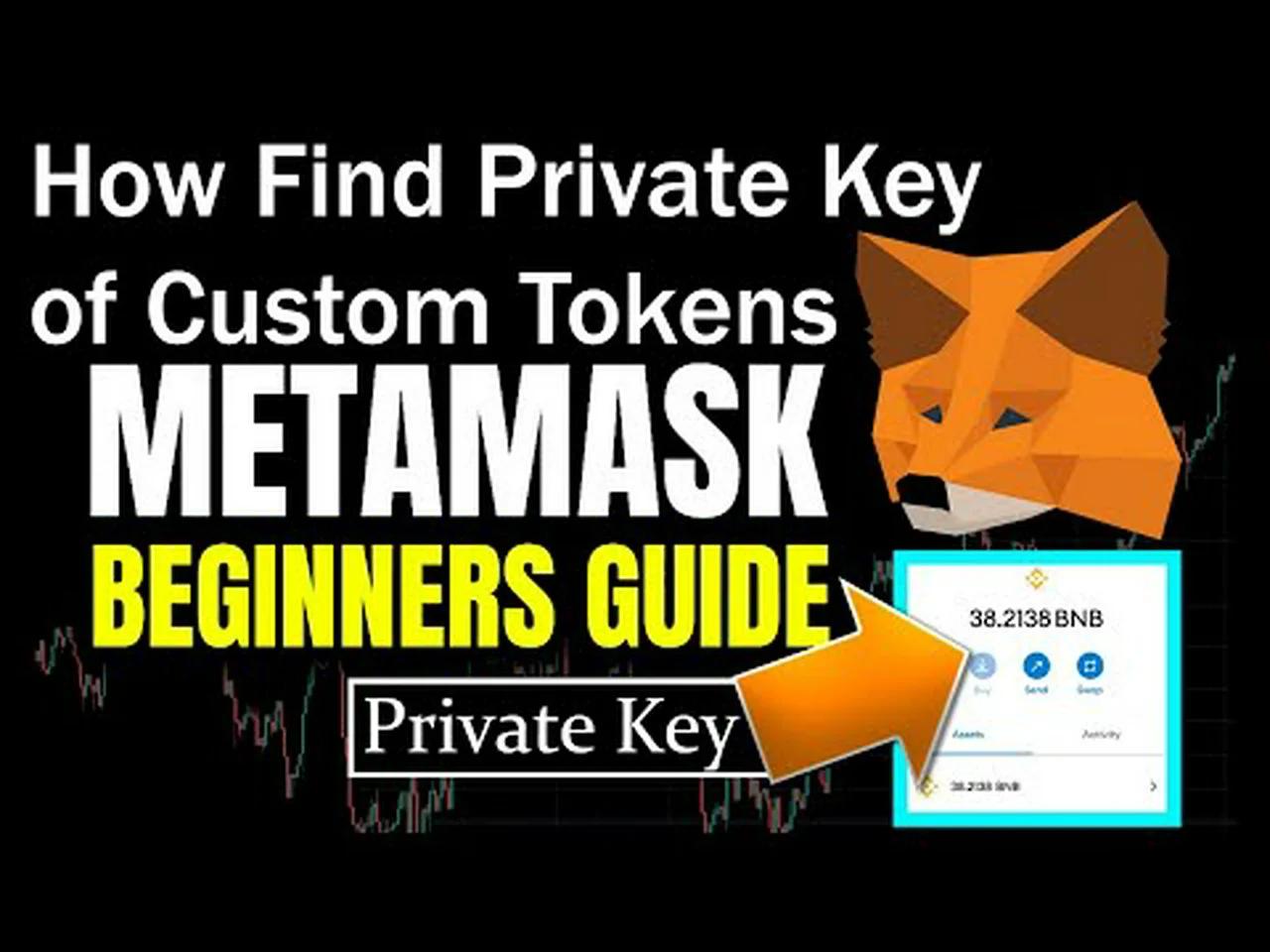 How Find Private Key of Custom Tokens in Metamask Wallet