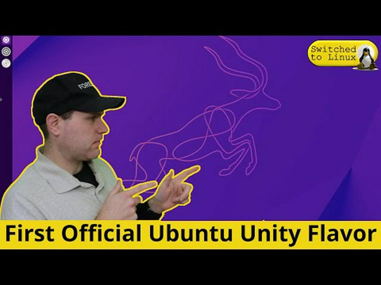 The First Official Ubuntu Unity Flavor Release | Ubuntu 22.10
