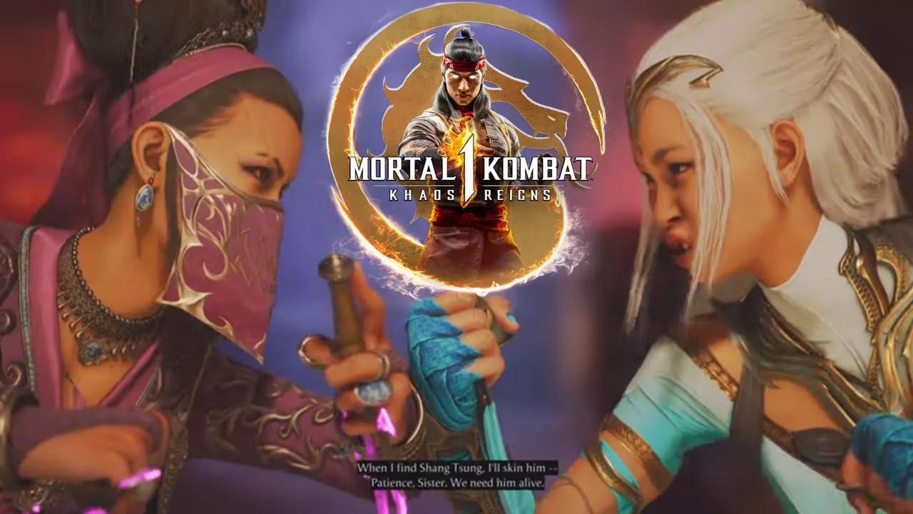 Mortal Kombat 1 Khaos Reigns Empress Mileena Vs Dragon Skin Kitana & Nitara