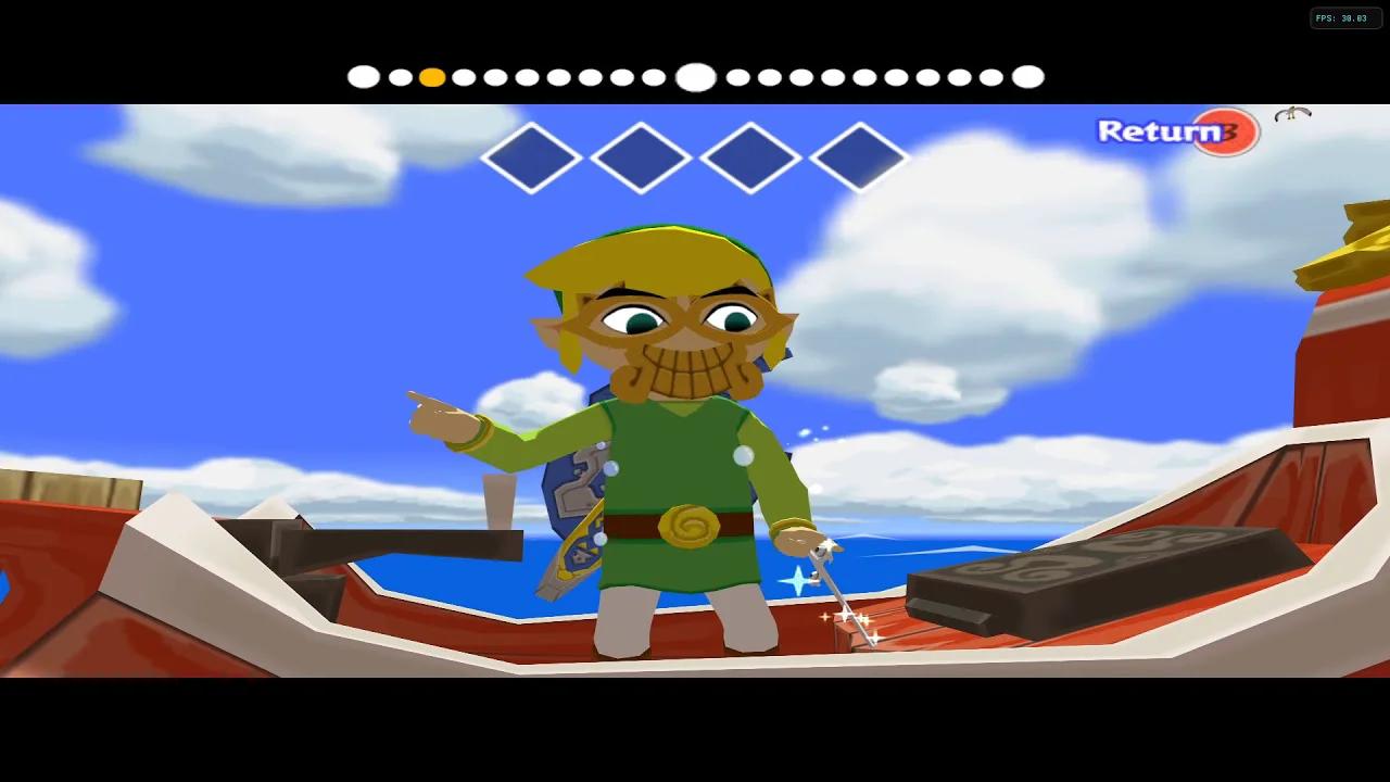 [1/2] The Legend of Zelda: Wind Waker 4K - Ep:13 - Outset Island Trials ...