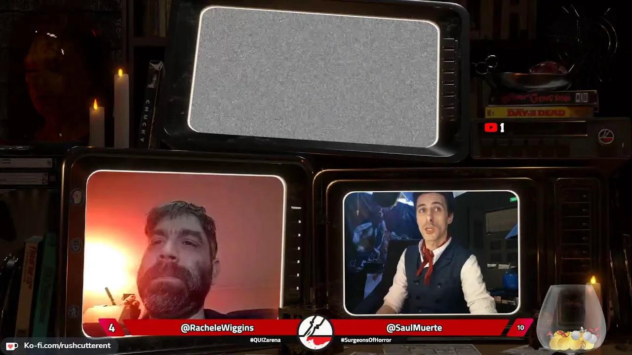 QUIZarenaLIVE 9b Interactive Horror Movie Trivia Livestream