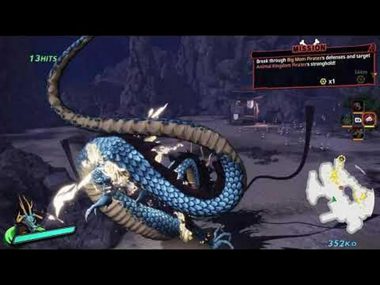 One Piece Pirate Warriors 4 Hybrid Kaido Dragon Form Expansion - Just ...