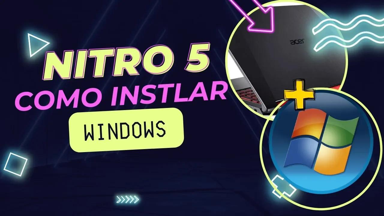 Instalando Windows no Acer Nitro 5