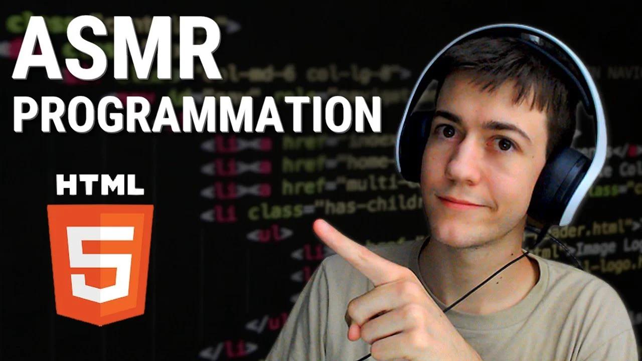 #ASMR Initiation à la programmation WEB