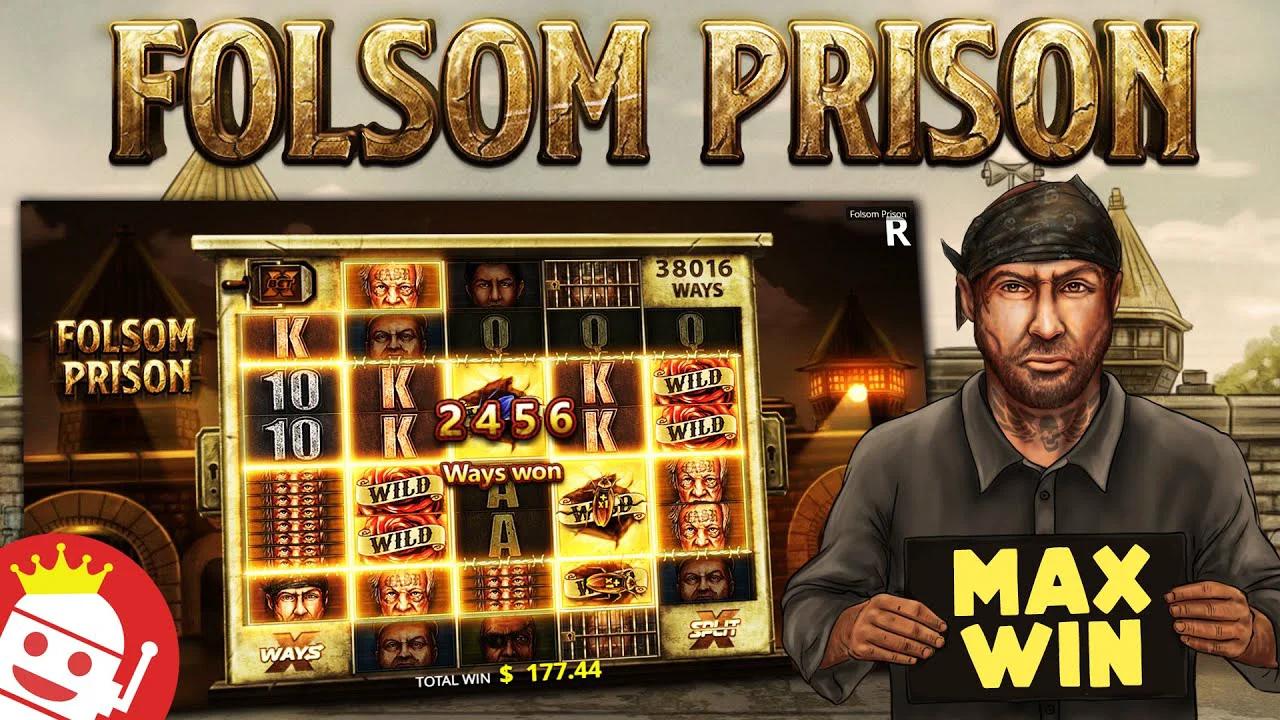 🔥🔥 FOLSOM PRISON SLOT 😱 FIRST EVER 75000x MAX WIN!!