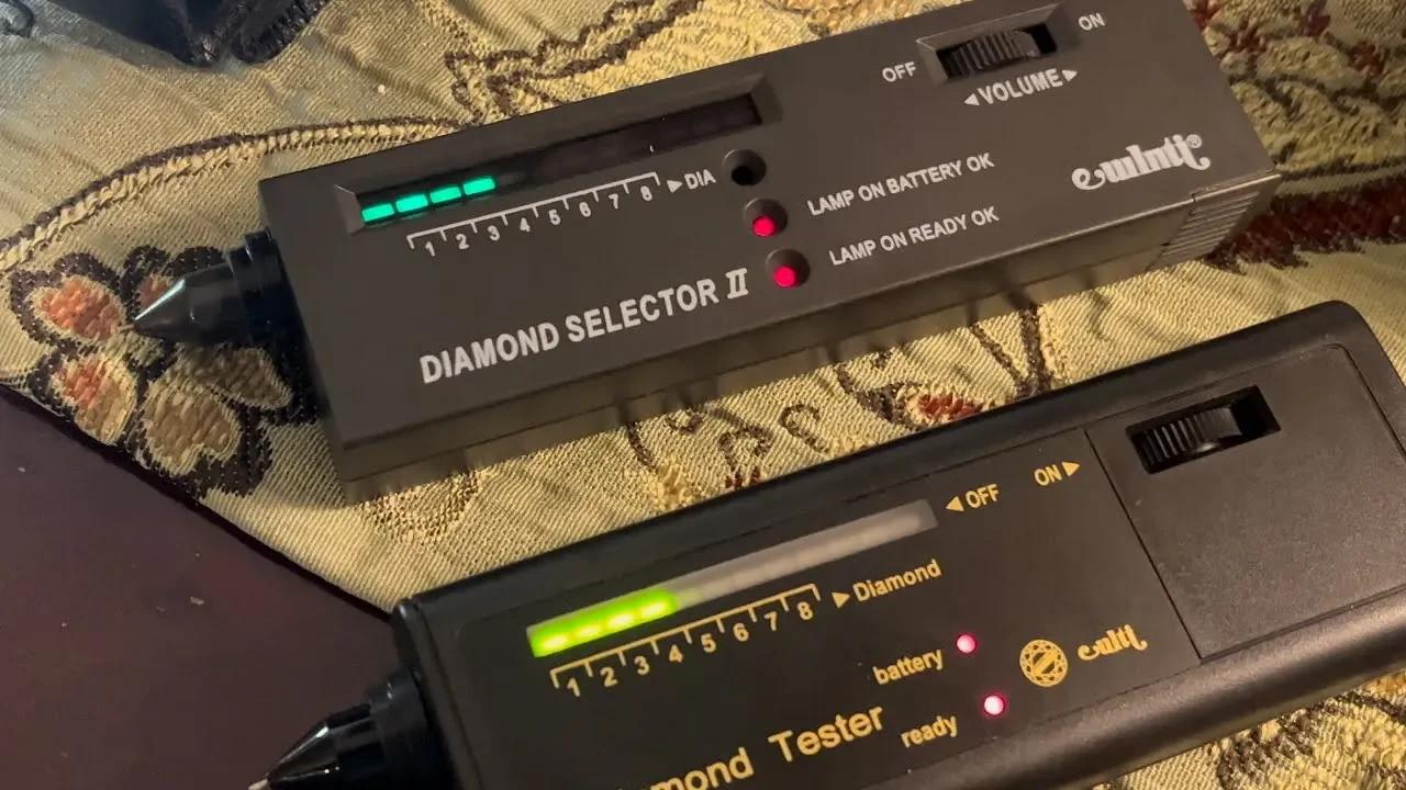 Diamond Tester Comparison #diamonds #diamondtester #quartz