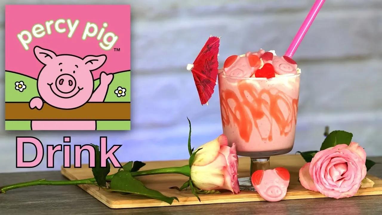 Percy Pig Drink Recipe for Kids: Mocktail Milkshake