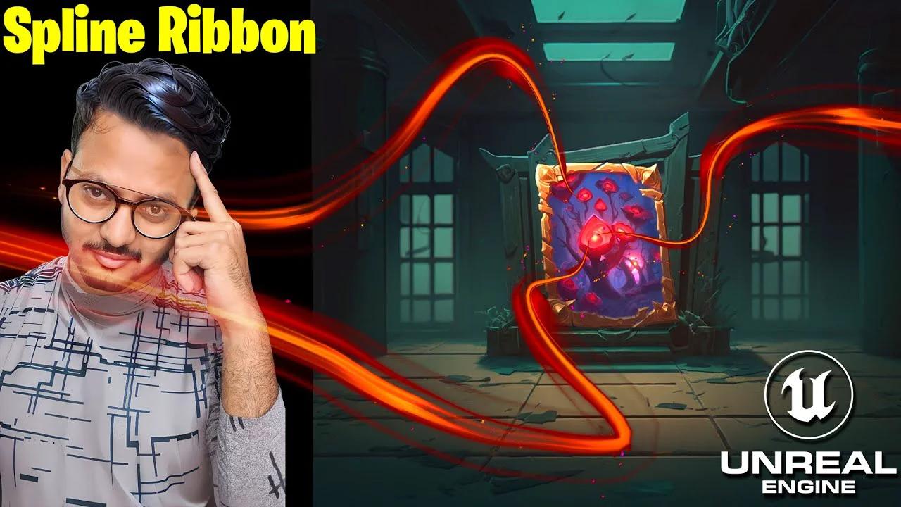 UE5 | Spline based Ribbon in Unreal Engine 5.2 Niagara Tutorial ...