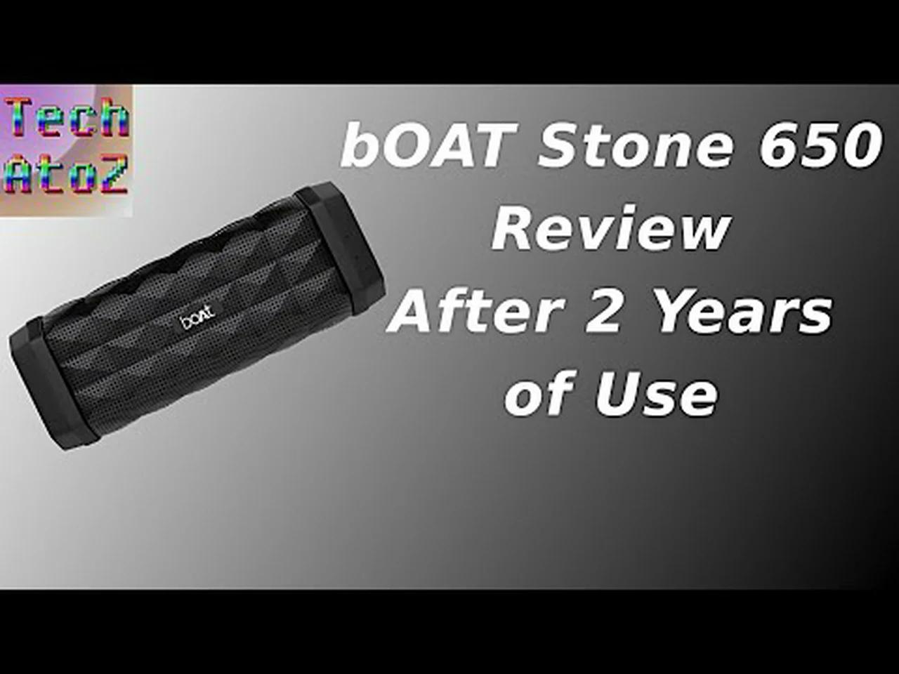 Boat Stone 650 Review after 18 Months of Use | Blutooth Speaker under ₹2000