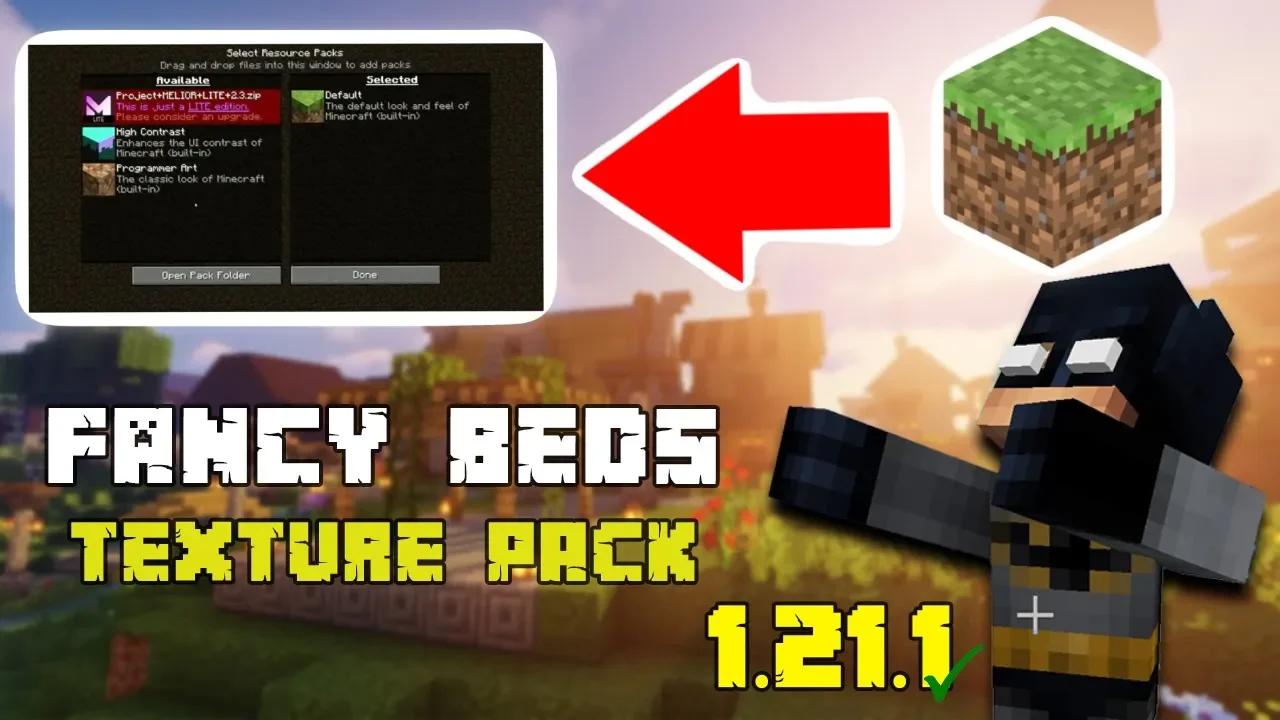 How To Download & Install Fancy Beds Shader for Minecraft 1.21.1
