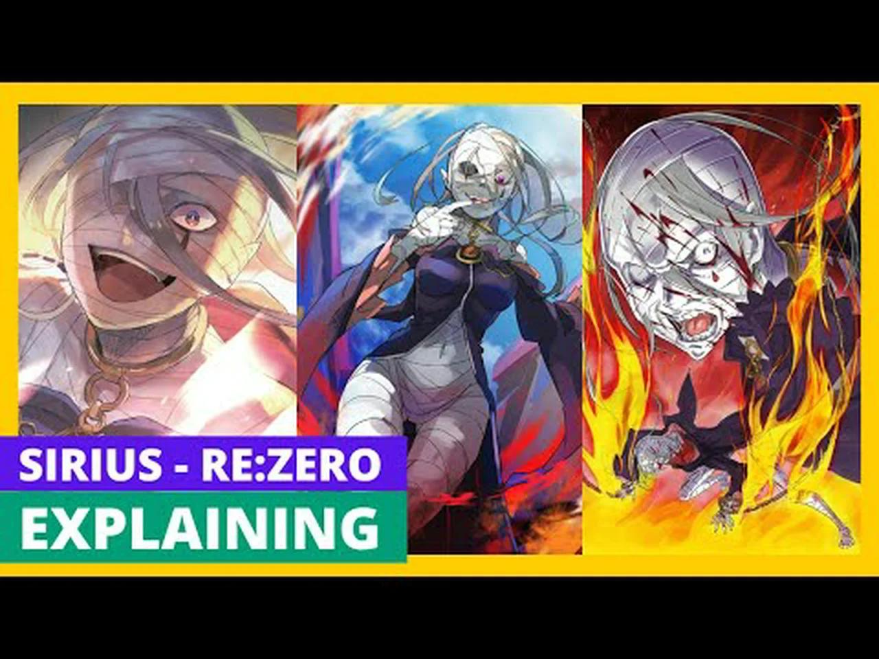 Explaining Who is Sirius ? - Re:ZERO Starting Life in Another World