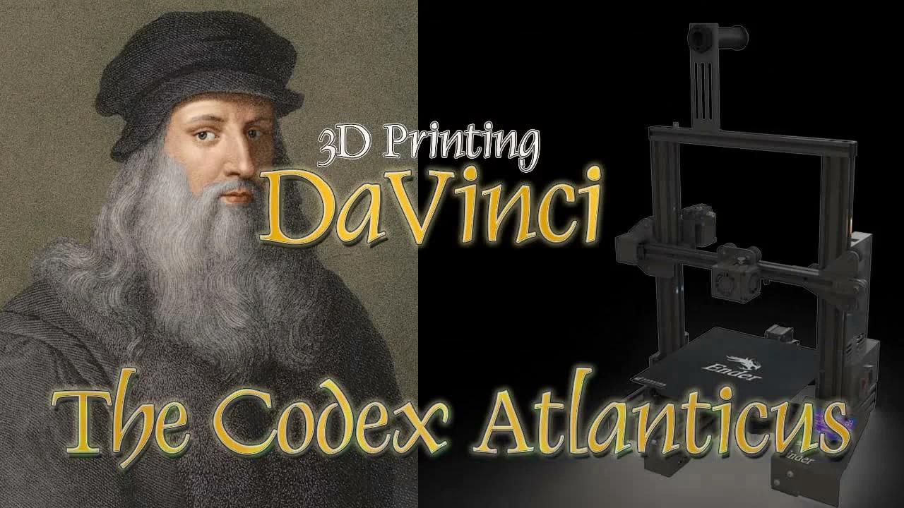 3d Printing Leonardo Davinci's Codex Atlanticus - Motor Gears and ...