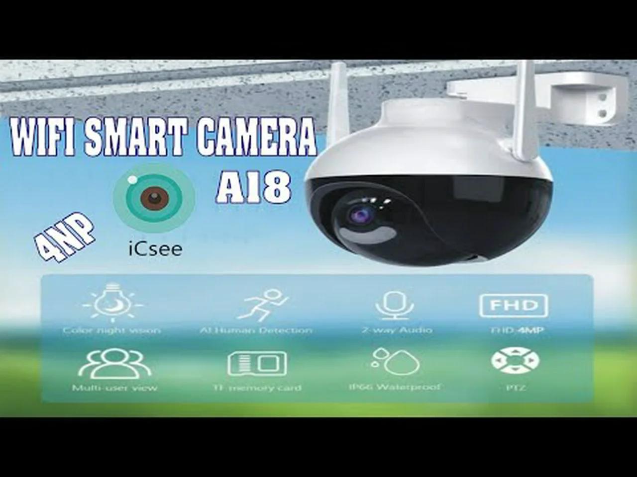 WI-FI SMAERT CAMERA IP A18 4MP