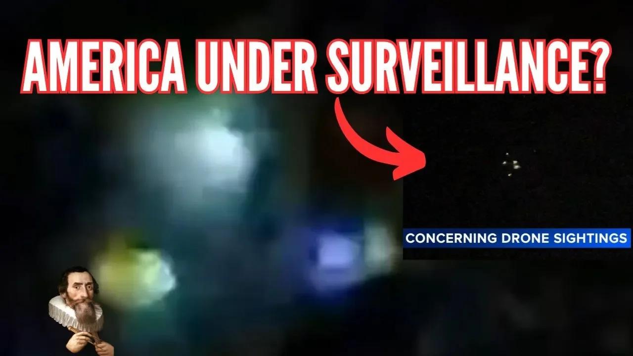 MAJOR Drone Incursions Over US Airspace AND US Military Bases in the UK ...